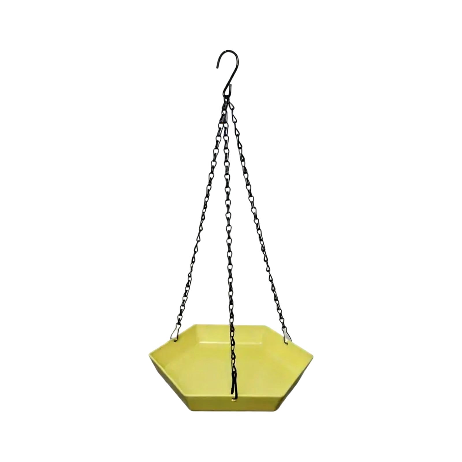 Colorful Outdoor Hanging Bird Feeder, Garden and Yard Songbird Water ...