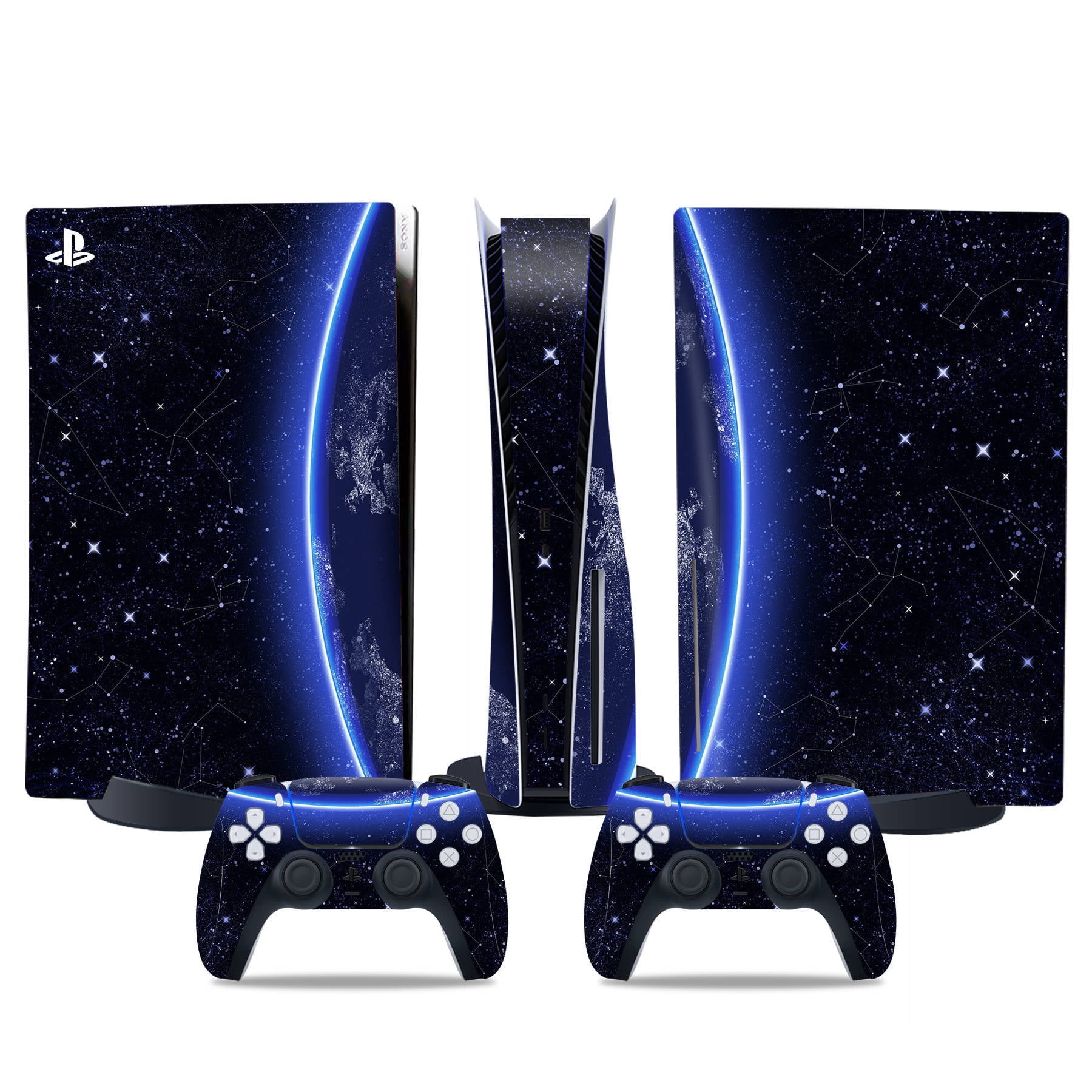 Colorful PS5 Full Body Cartoon Sticker Neutral Star Film Digital ...