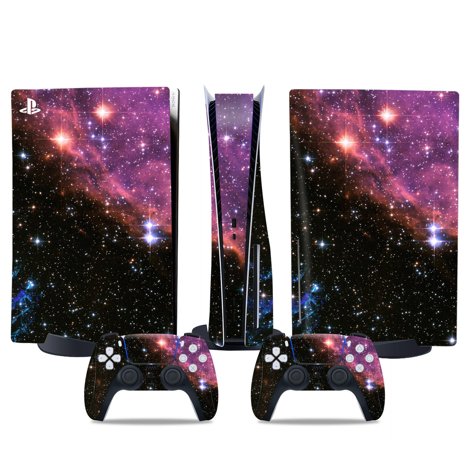 Colorful PS5 Full Body Cartoon Sticker Neutral Star Film Digital ...