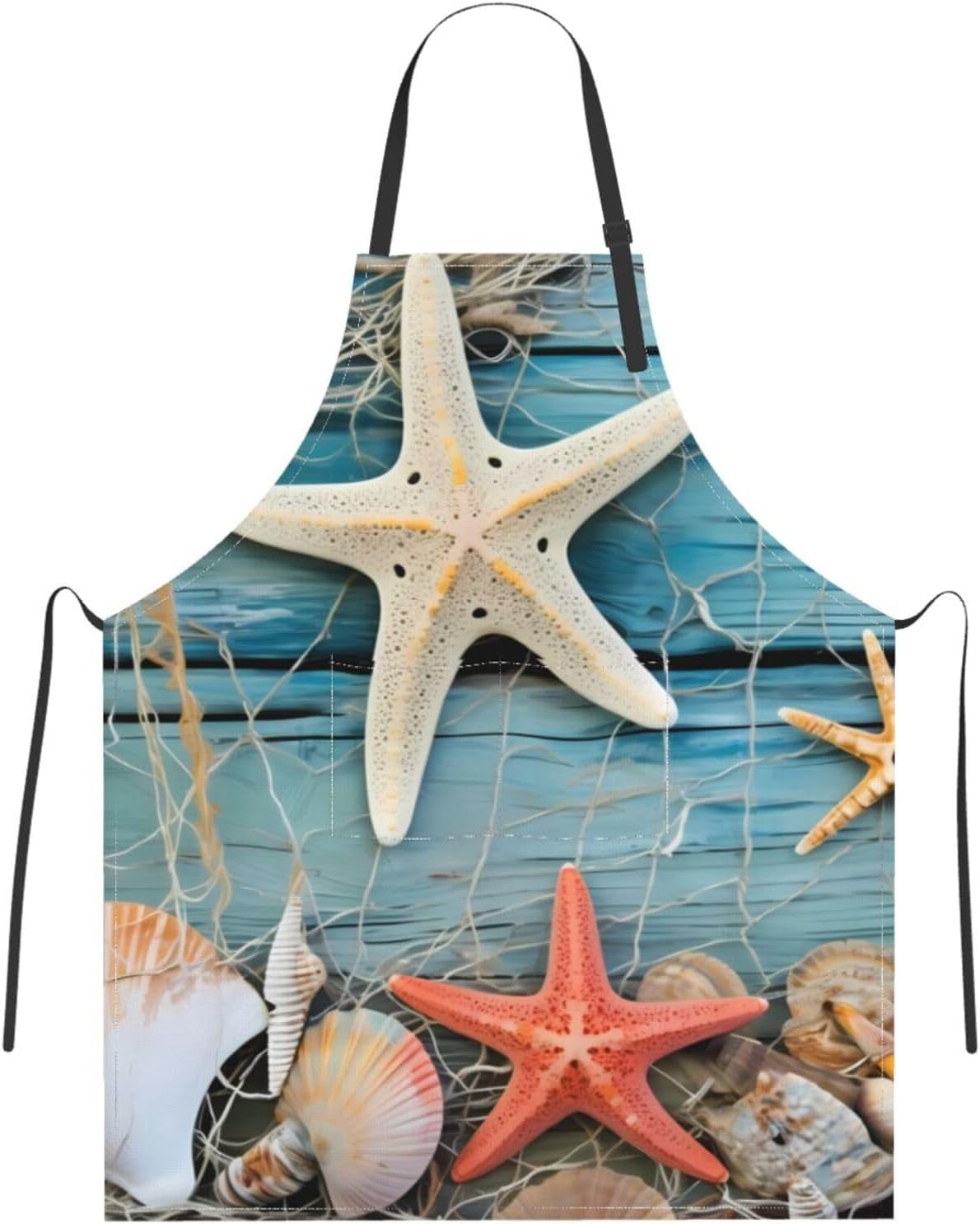 Colorful Paint Splatter Adjustable Apron with 2 Pockets, for Grilling ...