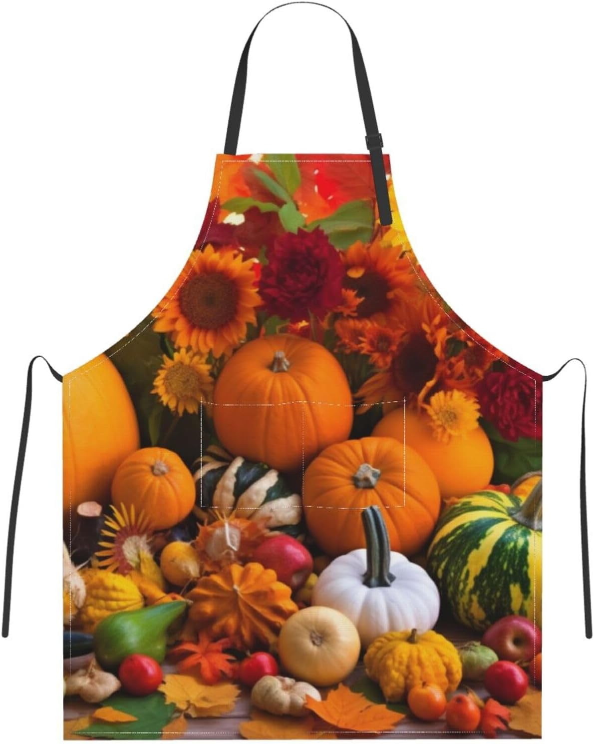 Colorful Paint Splatter Adjustable Apron with 2 Pockets, for Grilling ...