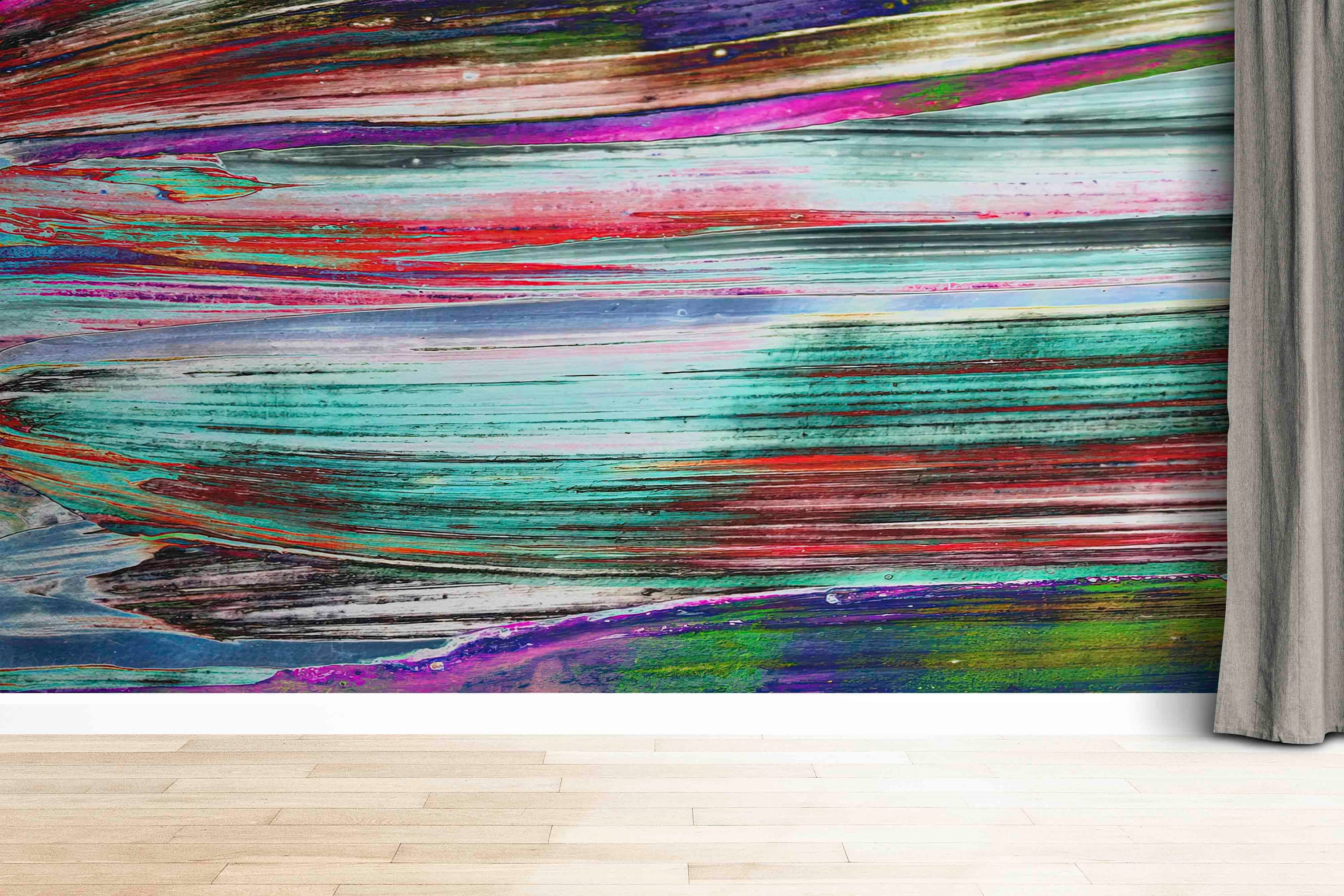 Colorful Painting, Wallpaper Wall Art, Bright Wallpaper, Paper Wall Art ...