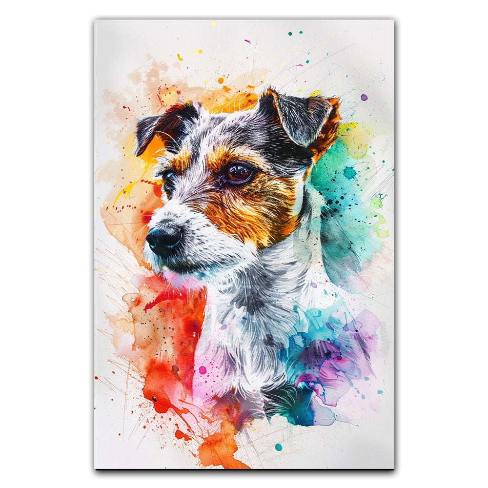 Colorful Parson Russell Terrier Wall Art Abstract Dog Posters Animal ... Colorful Parson Russell Terrier Wall Art Abstract Dog Posters Animal ...