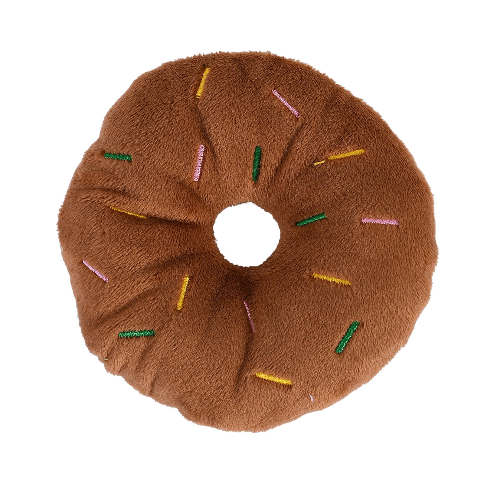 Colorful Pet Toy Donut Shape Squeaky Squeaker Puppy Dog Pet Cat Sound ...