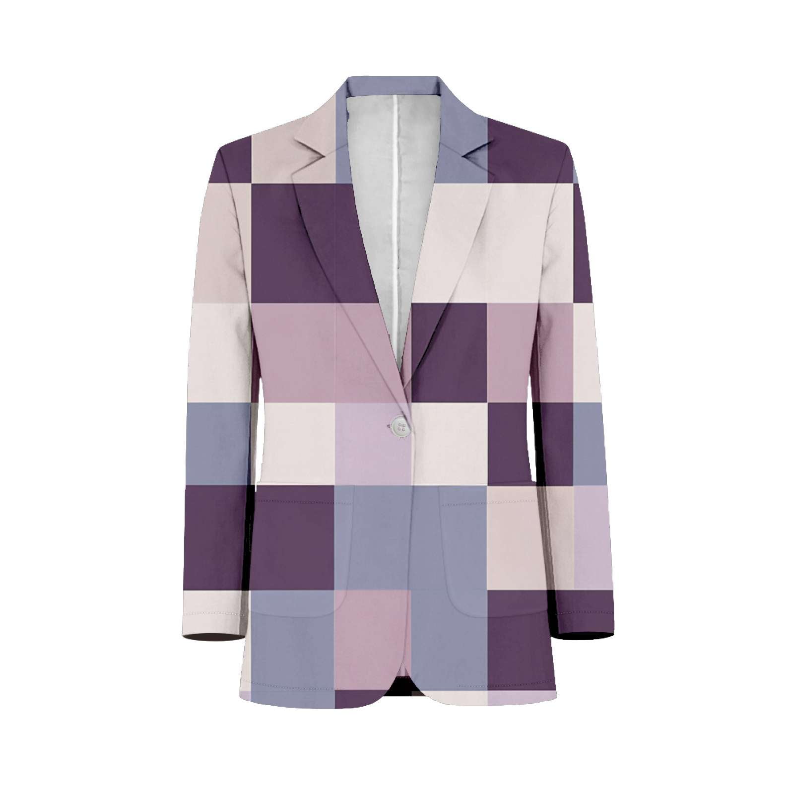 Colorful Pixel Art Design Mens Suits Shawl Collar Slim Fit Suit Mens ...