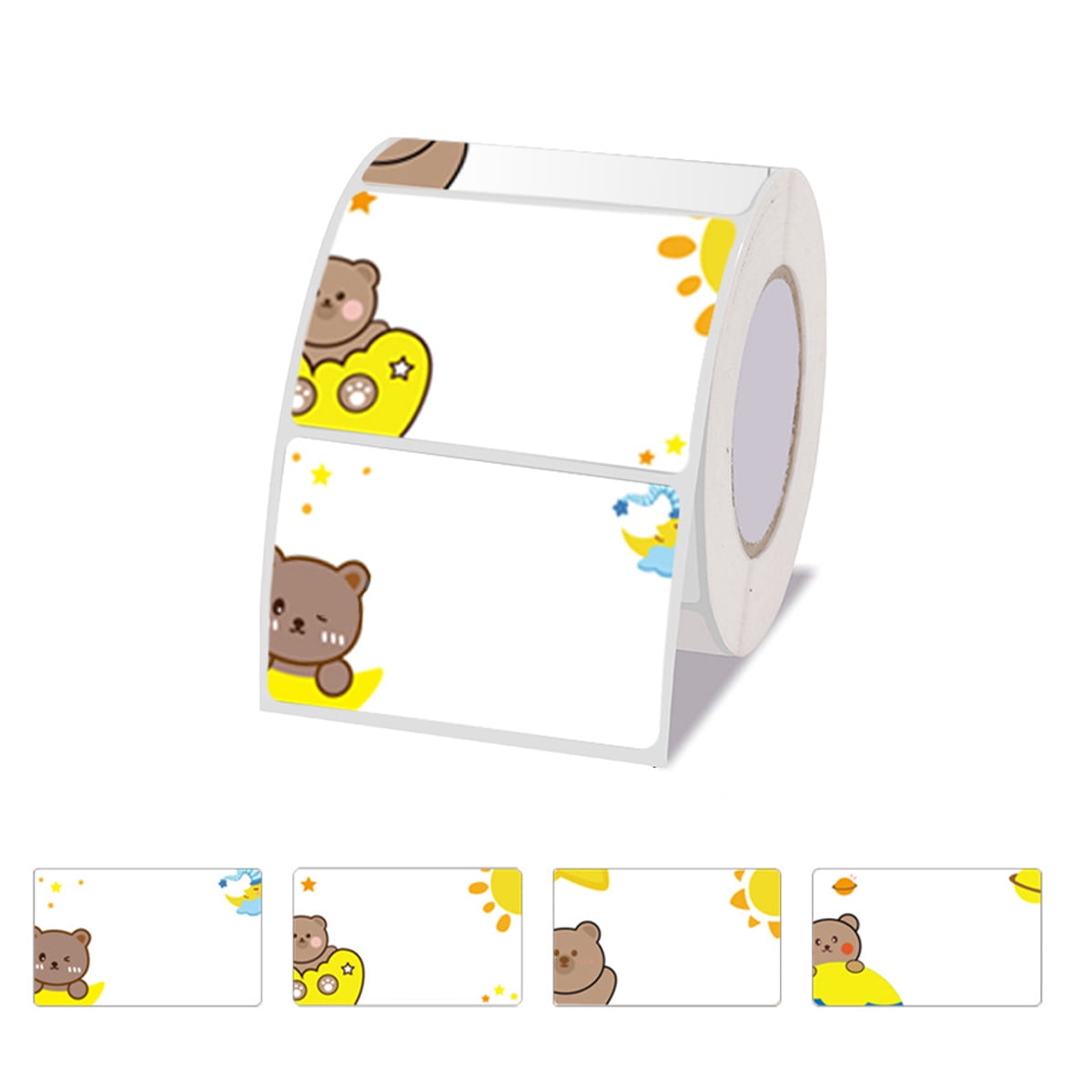 Colorful Plain Name Tag Labels 220 Pcs Stickers Name Tag Stickers Name ...