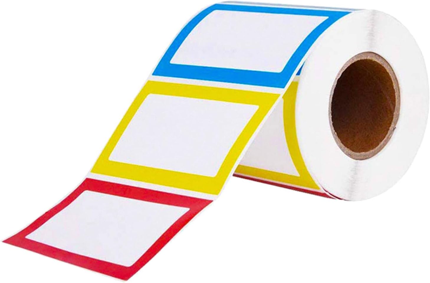 Colorful Plain Name Tag Labels Stickers Stick Labels Office Home ...