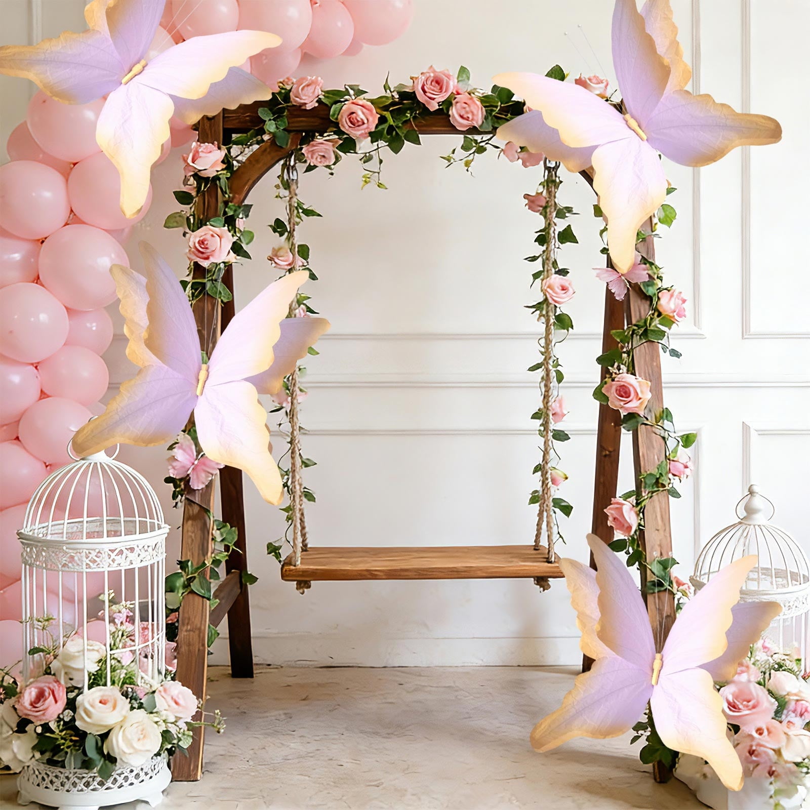 Colorful Plastic Butterfly Decorations for Windows, Weddings, Parties ...