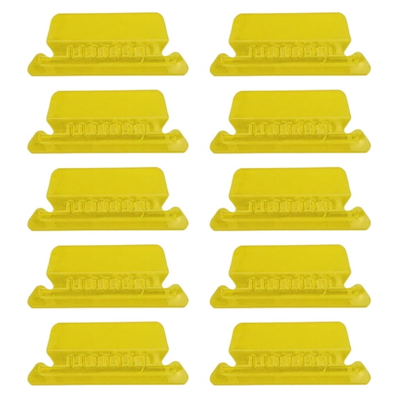 Colorful Plastic File Folder Tabs, Hanging File Folder Tabs for Quick ...