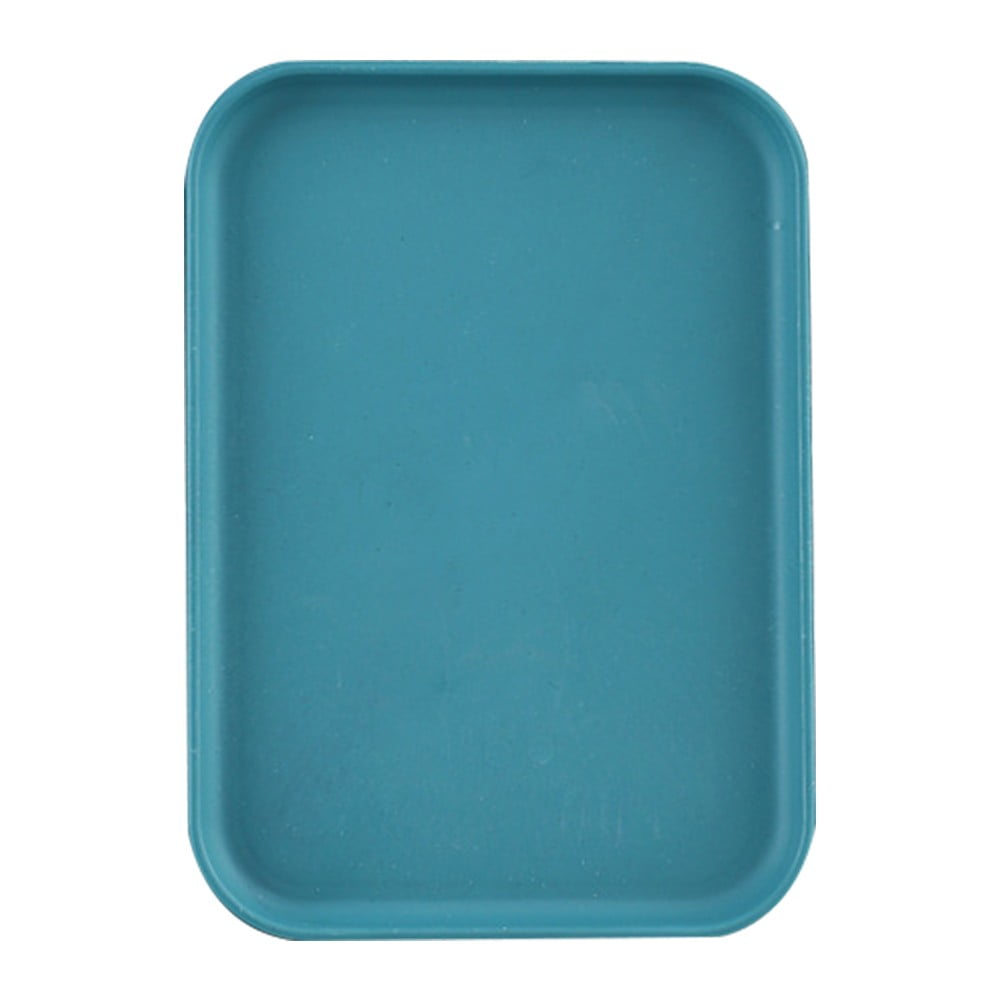 Colorful Plastic Tray Food Bread Pan Rectangular Storage Dessert Pallet ...
