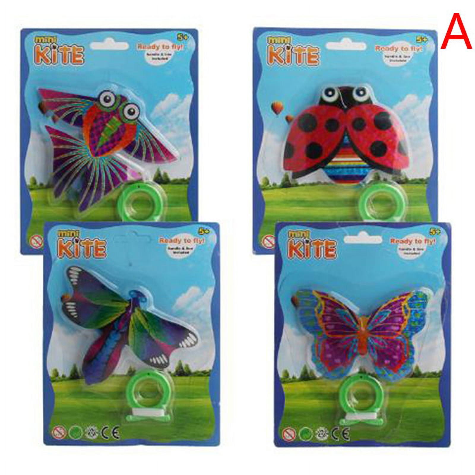 Colorful Pocket Kite Outdoor Fun Sports Kite Flying Easy Flyer Kite Toy ...