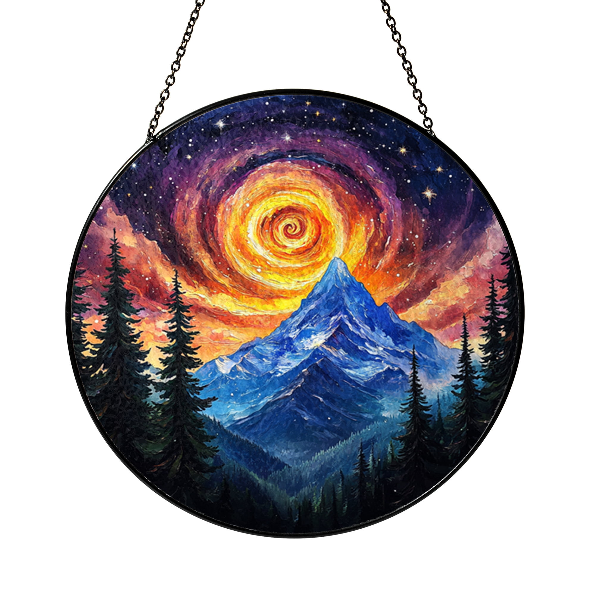Colorful Polar Sky Suncatcher – Nature Inspired Window Decor - Walmart.com