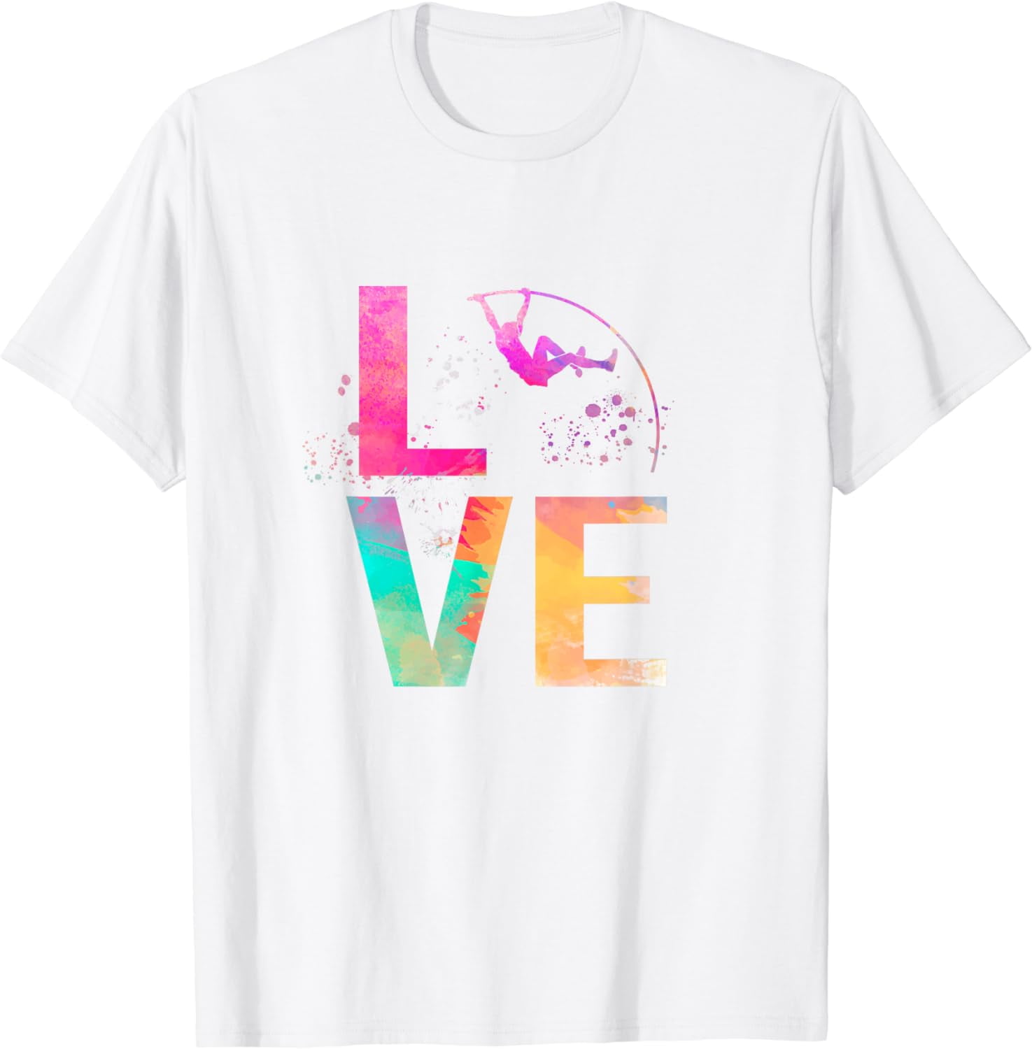 Colorful Pole Vault Mom Gifts Pole Vault T-Shirt - Walmart.com