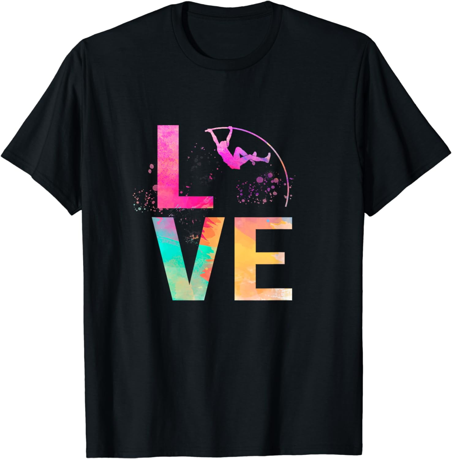 Colorful Pole Vault Mom Gifts Pole Vault T-Shirt - Walmart.com