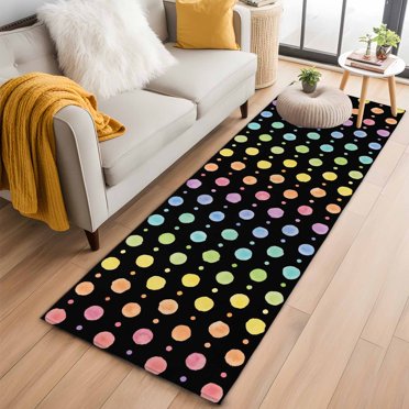 Texas Star Vintage Round Area Rug 7Ft Washable Circle Rugs for Dorm ...