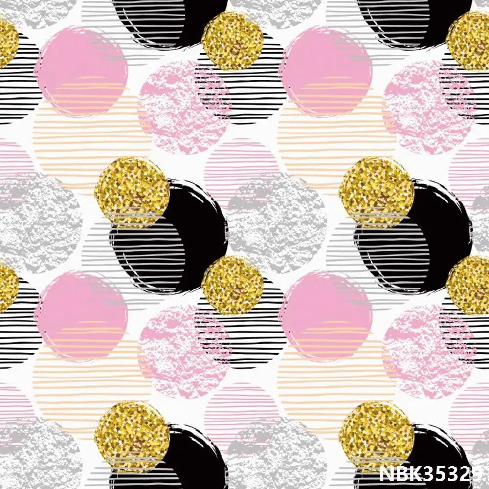 Colorful Polka Dots Child Portrait Photo Backgrounds Baby Shower ...