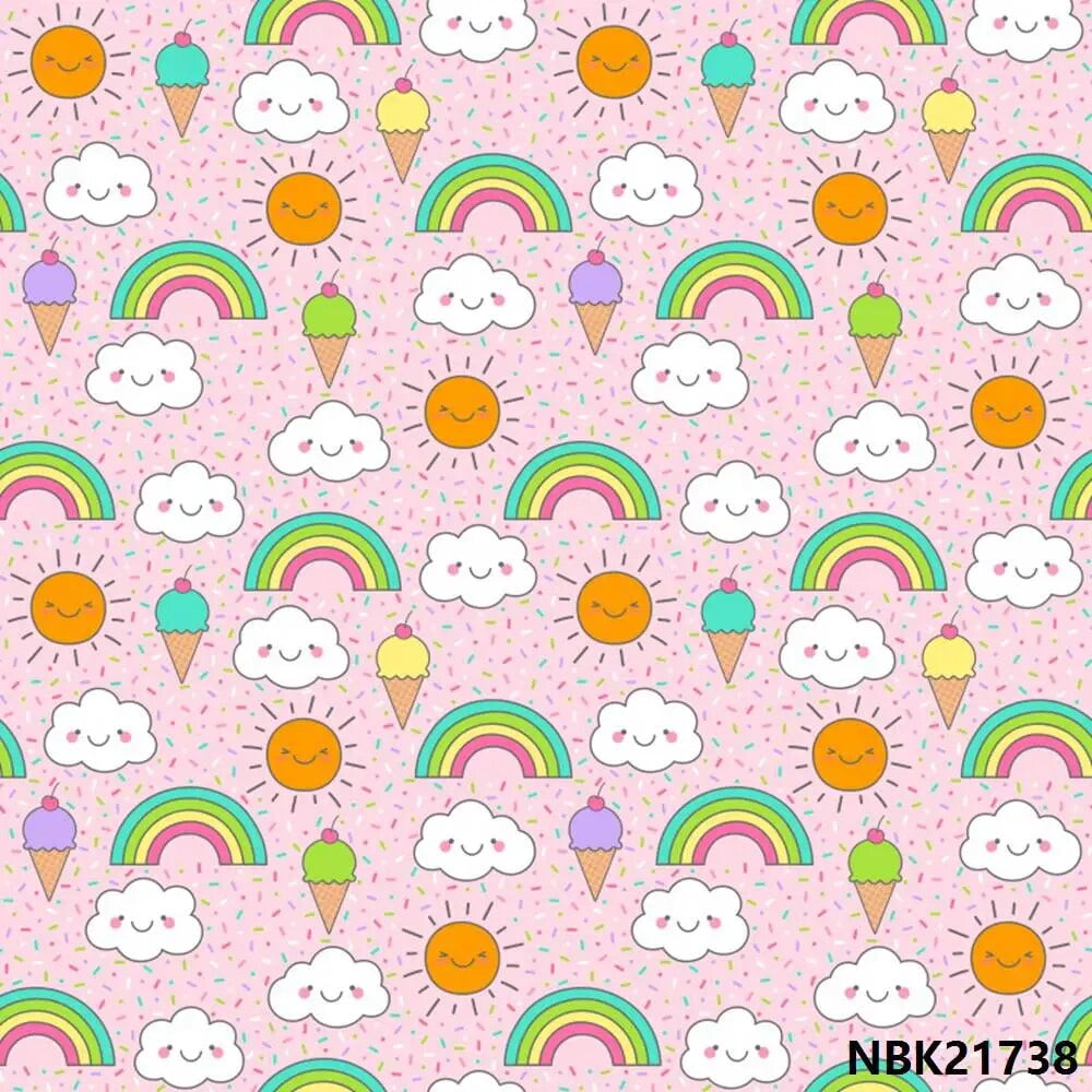 Colorful Polka Dots Child Portrait Photo Backgrounds Baby Shower ...