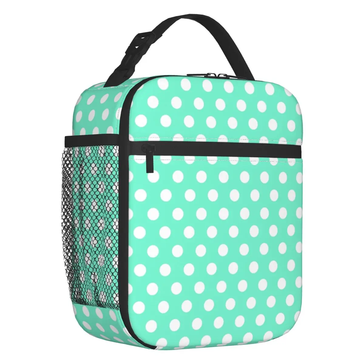 Colorful Polka Dots Portable Lunch Box for Women Multifunction Thermal ...