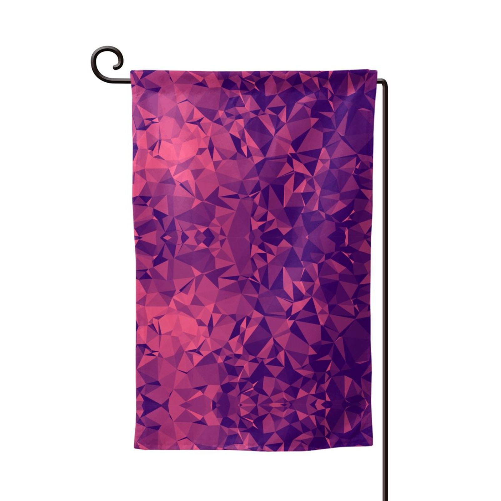 Colorful Polygon Frequency Polygon Garden Flag Double Sided Flags with ...