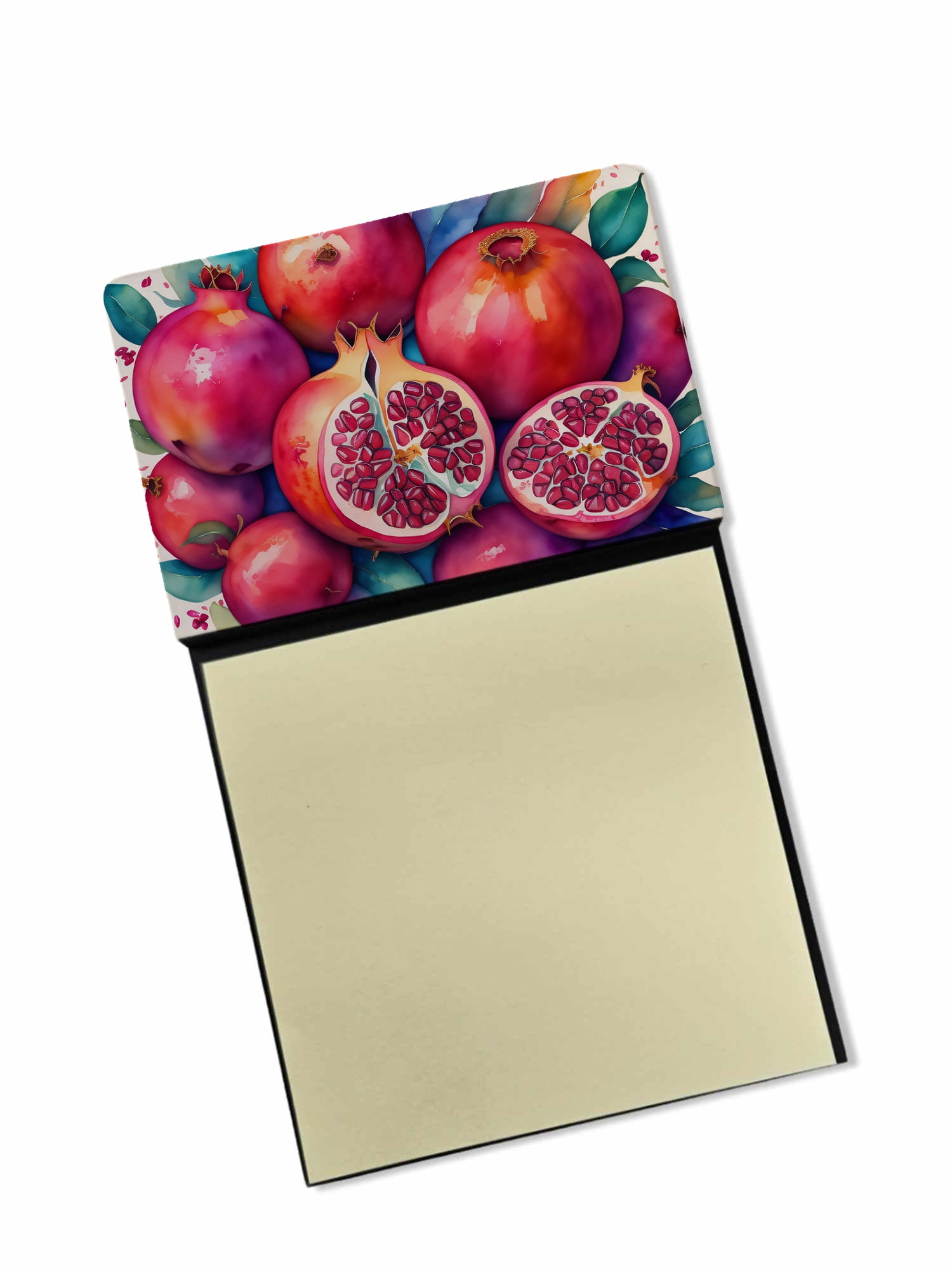 Colorful Pomegranates Sticky Note Holder 3.25 in x 5.25 in - Walmart.com