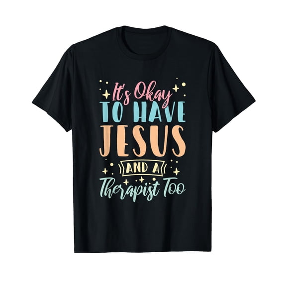 Colorful Positive Message Mental Health T-Shirt - It's Okay To Have ...