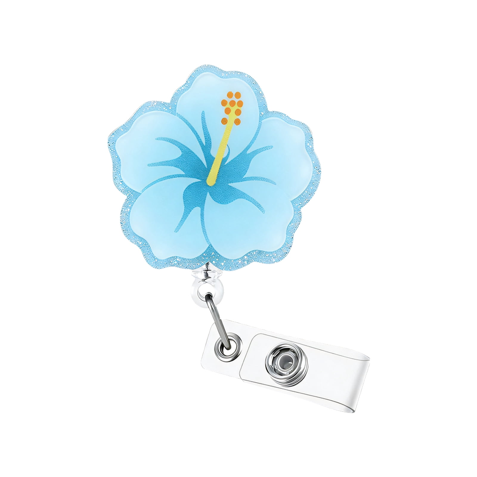 Colorful Print Retractable Badge Reels With 360 Degree Rotation And ...