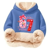 Colorful Printed Boys Hoodie Without Pocket Cozy Everyday Wear For Play ...