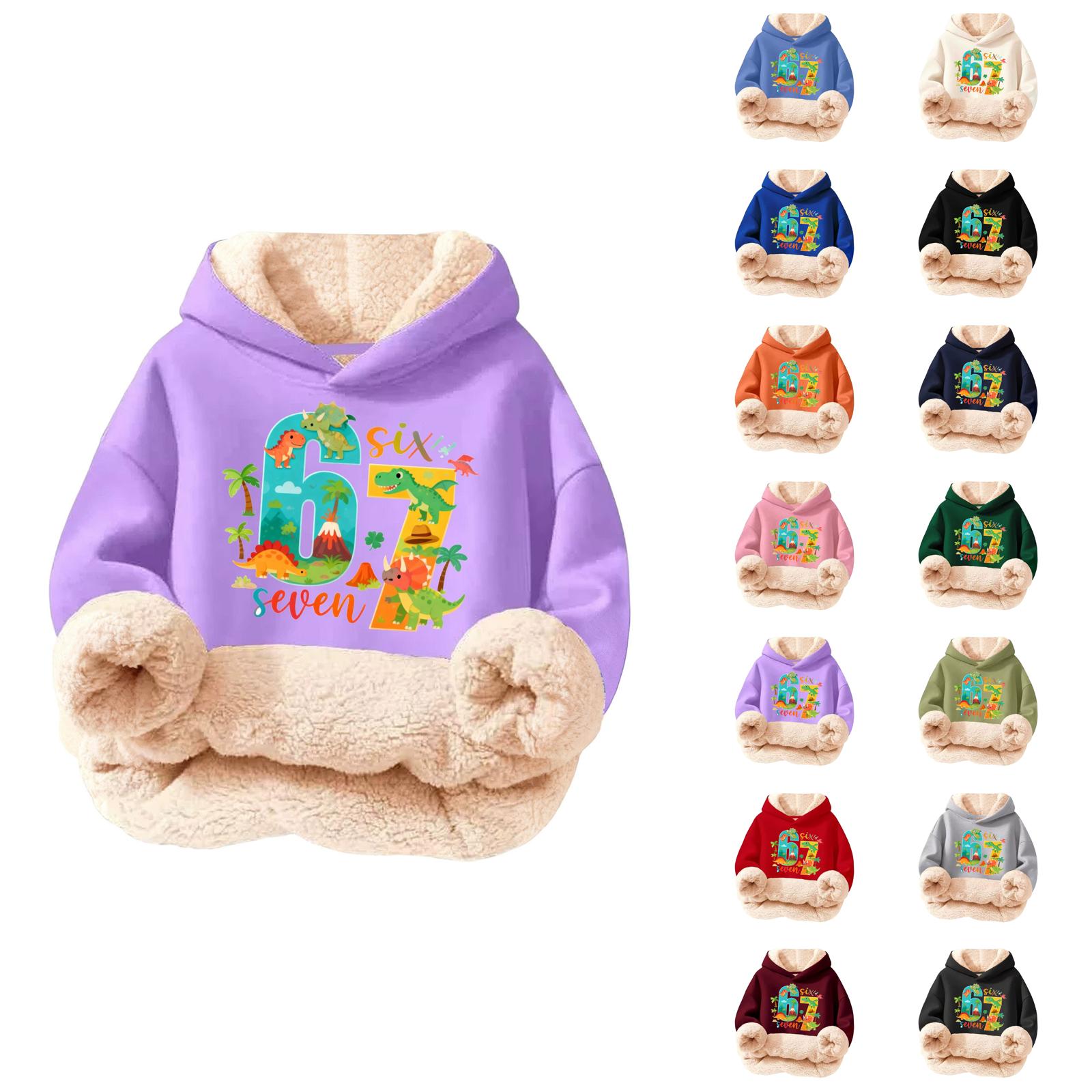 Colorful Printed Kids Hoodie Sweatshirt With No Pockets Color Design ...
