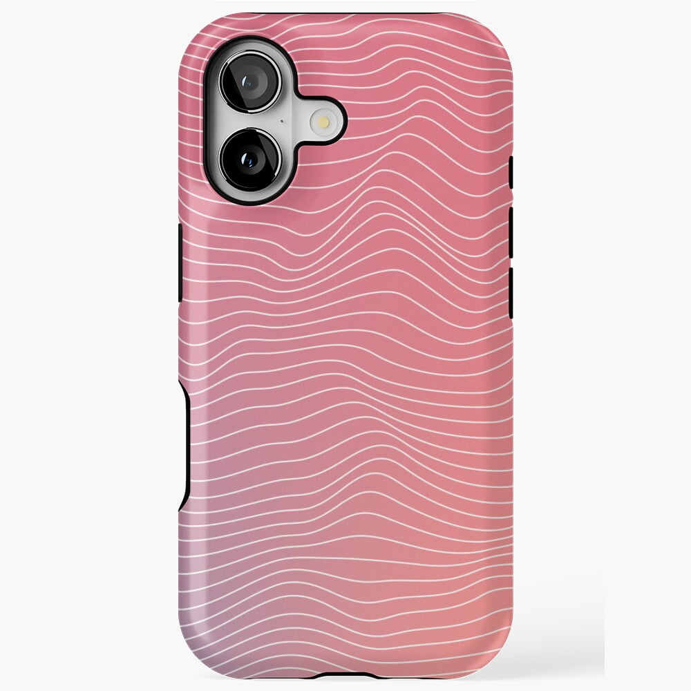 Colorful Psychedelic Lines Fun iPhone Case 17 through 11 Pro Max ...