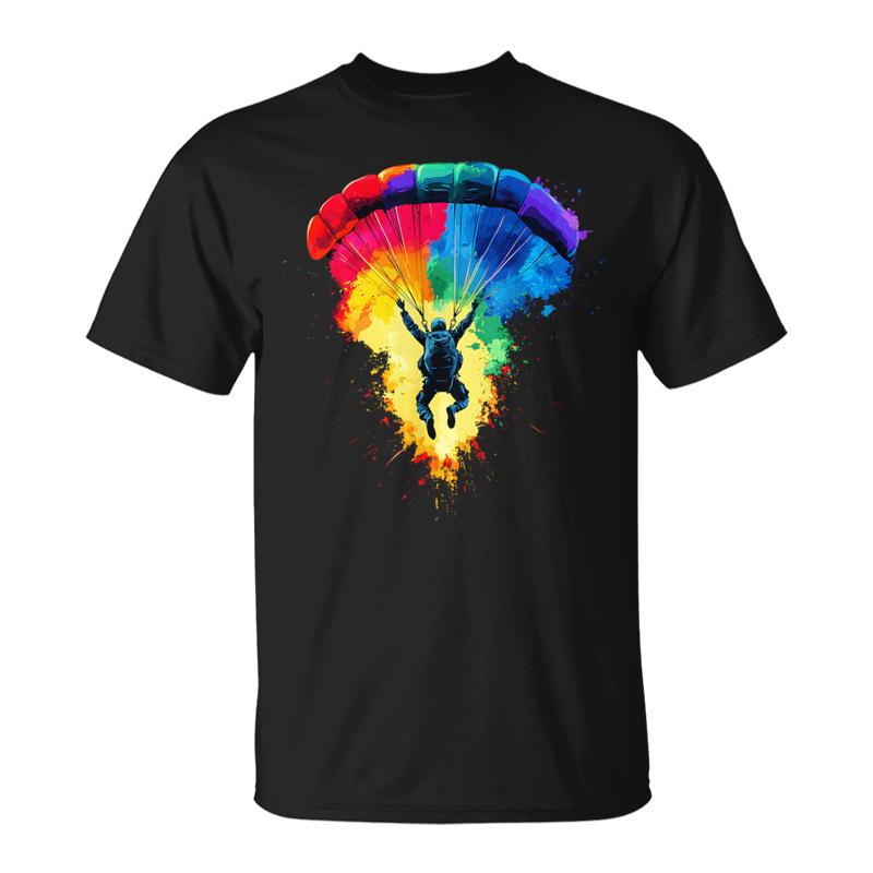Colorful Psychedelic Skydiving Skydiver Skydive Sport Hobby Fan Unisex ...