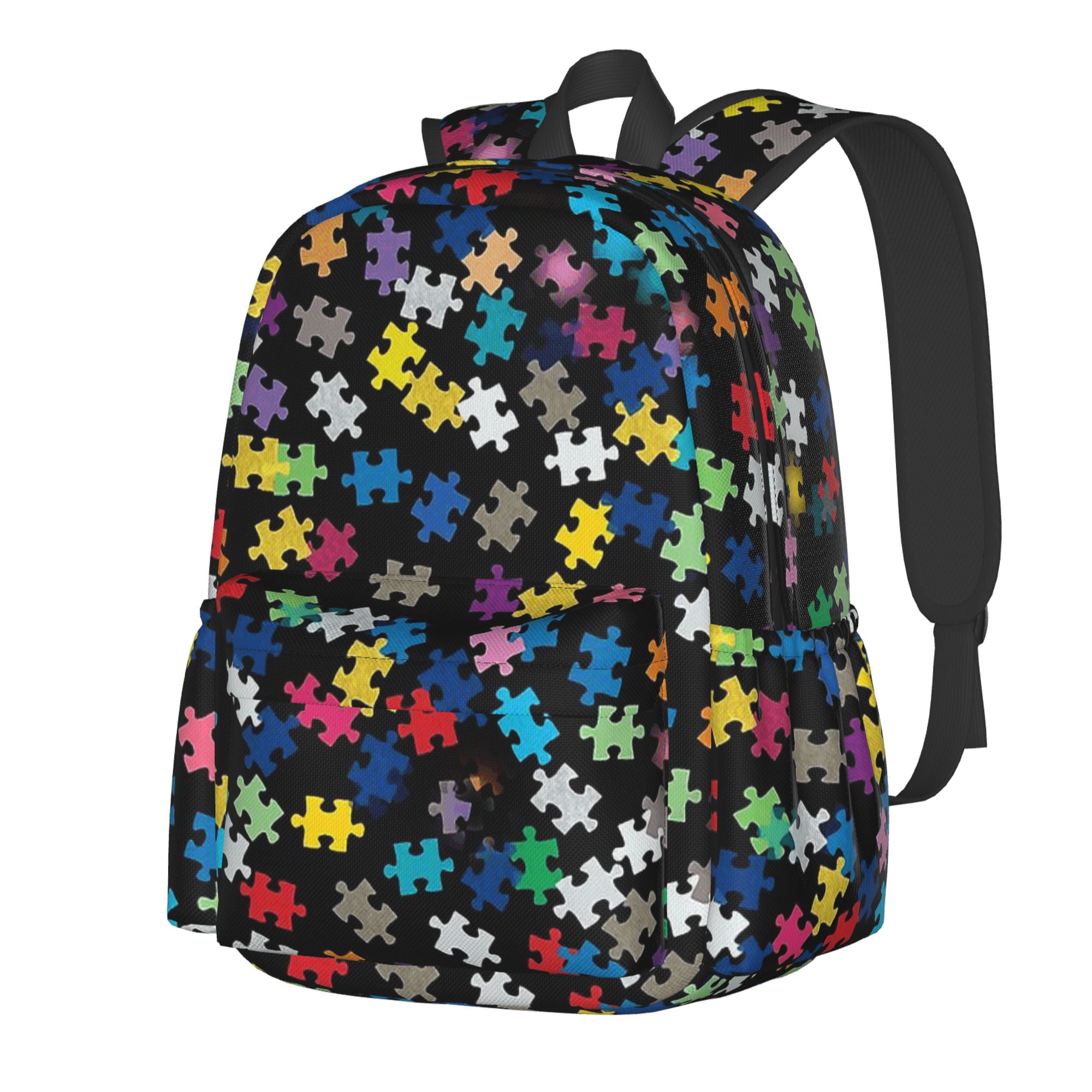 Colorful Puzzle Autism Autistic Awareness Multipurpose Backpack ...