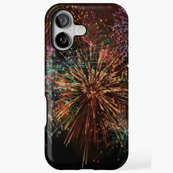 Colorful Pyrotechnic Display iPhone Case 17 to 11 Pro Max - Walmart.com