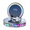 Colorful RGB Ambient Light Car Wireless Charging Bracket Holder Car ...