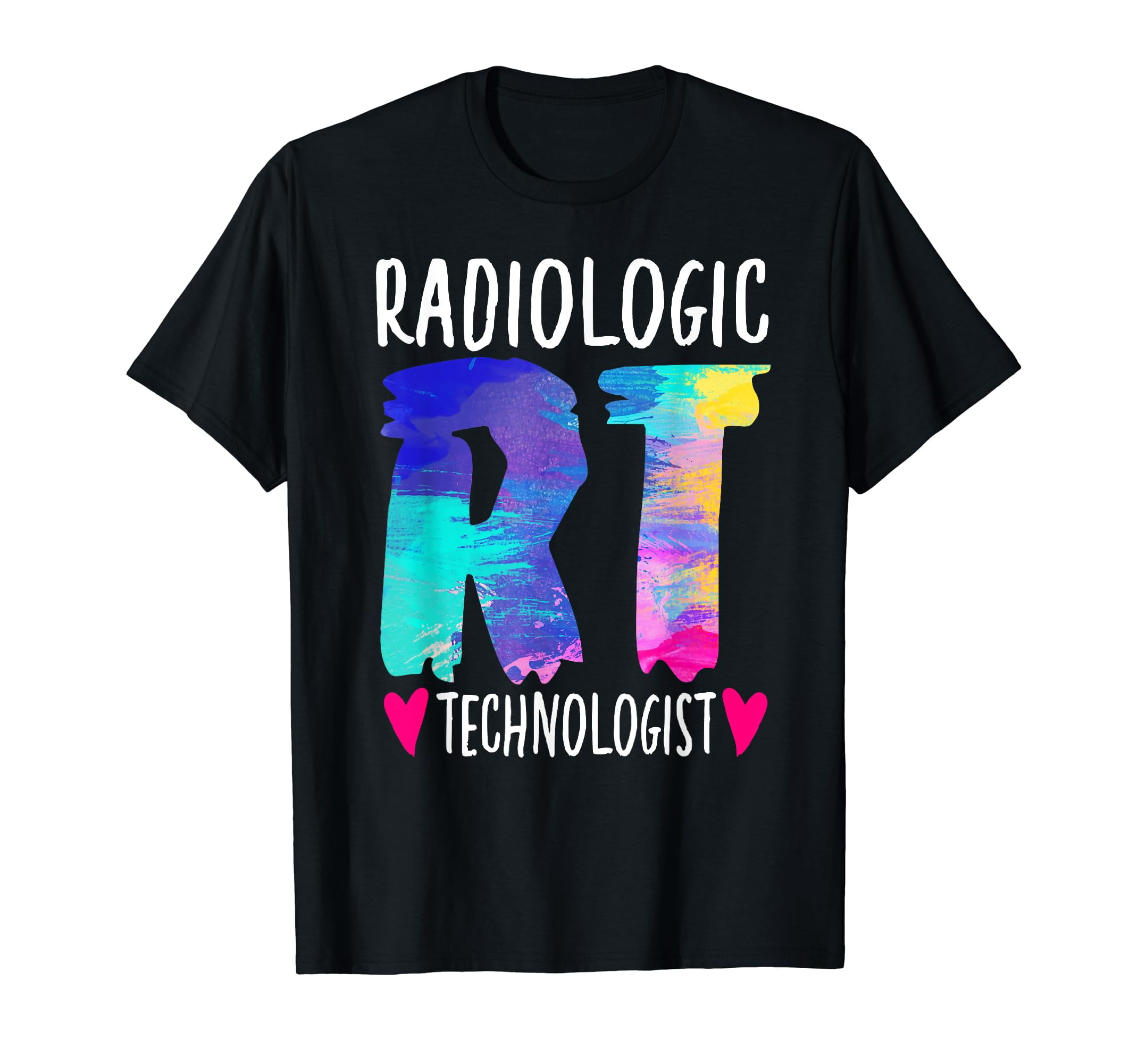Colorful Radiologic Technologist RT Radiology X-Ray Rad Tech Men Casual ...