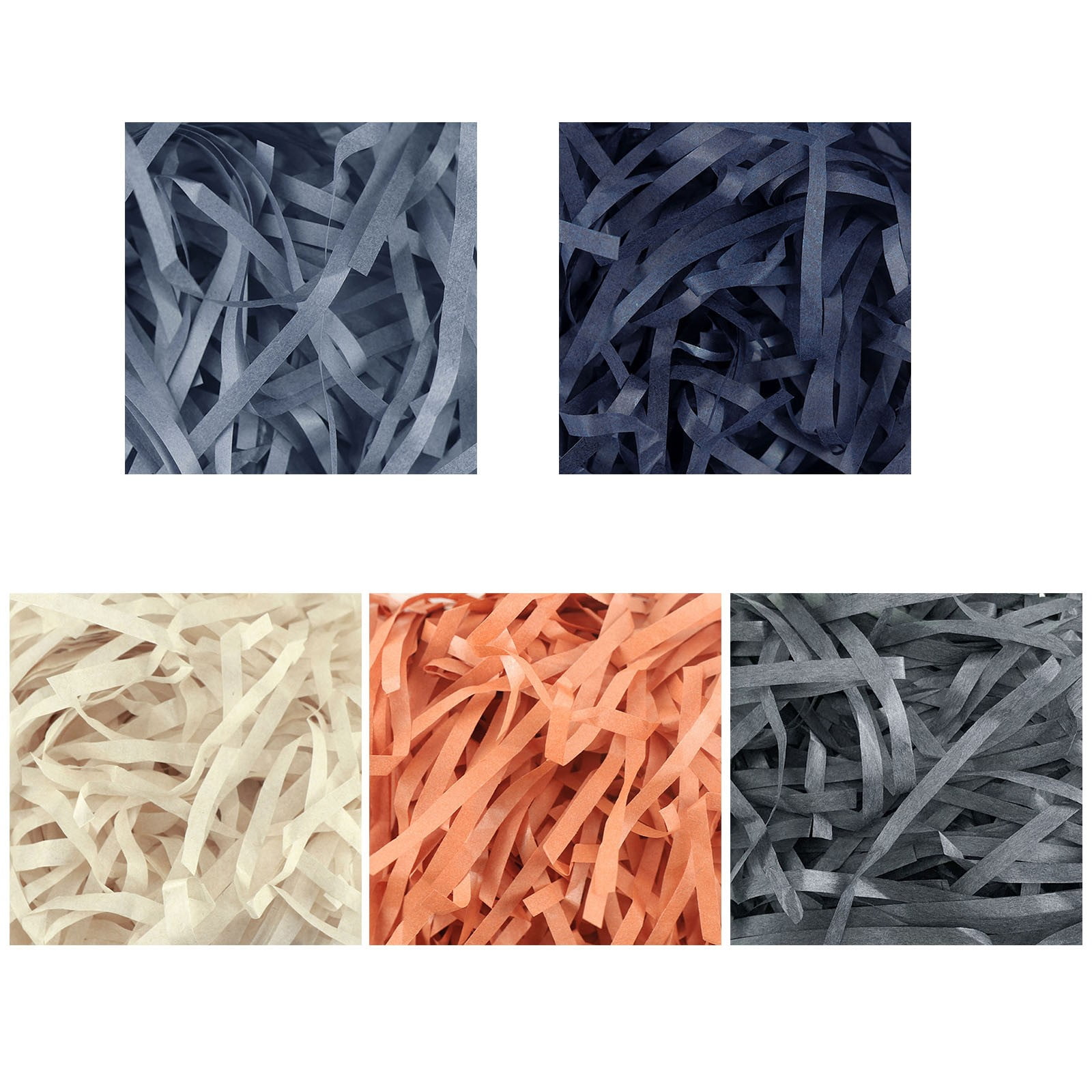 Colorful Raffia Paper, Shredded Paper for Gift Baskets, Paper Grass for ...