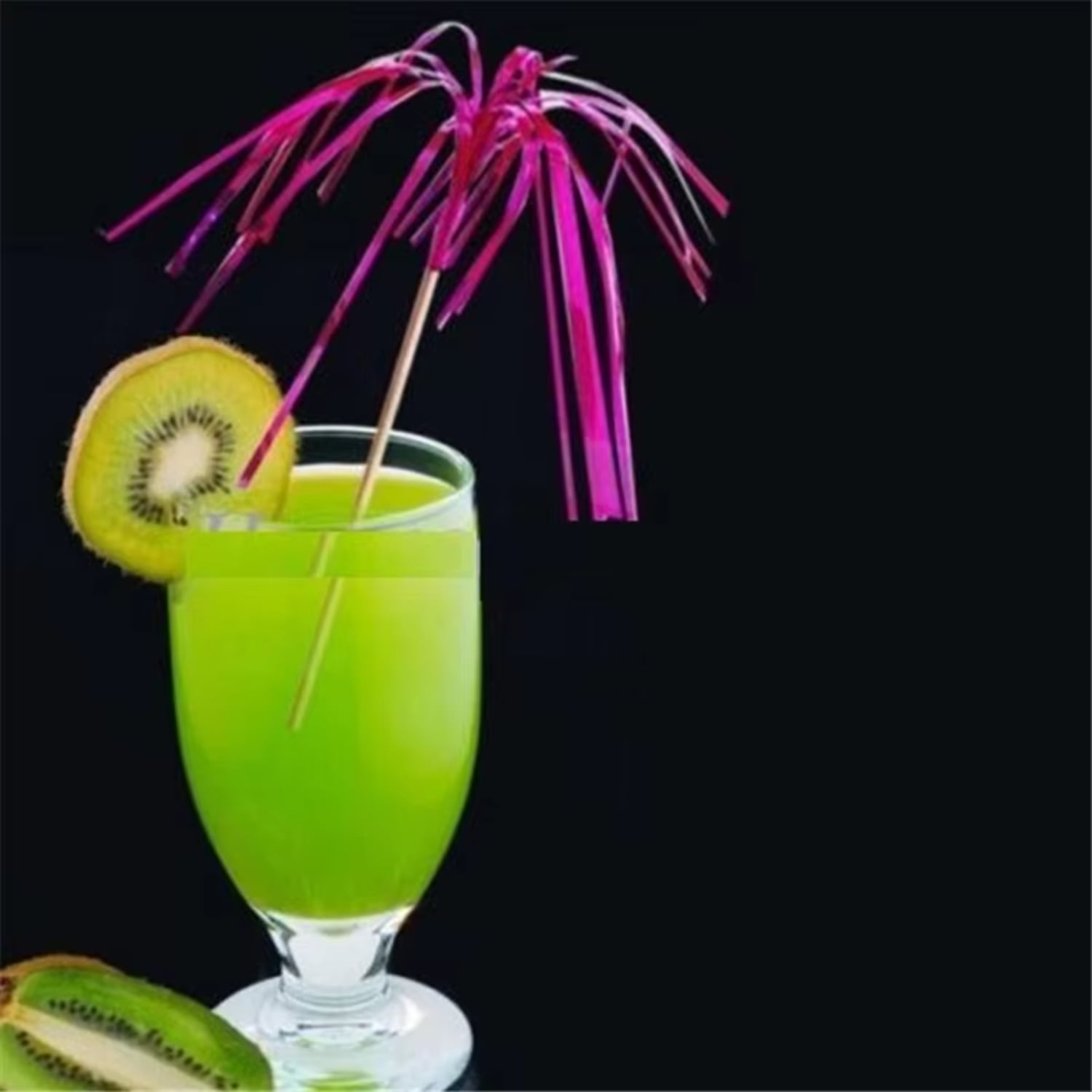 Colorful Rainbow Fireworks Wooden Disposable Forks for Birthday Party ...