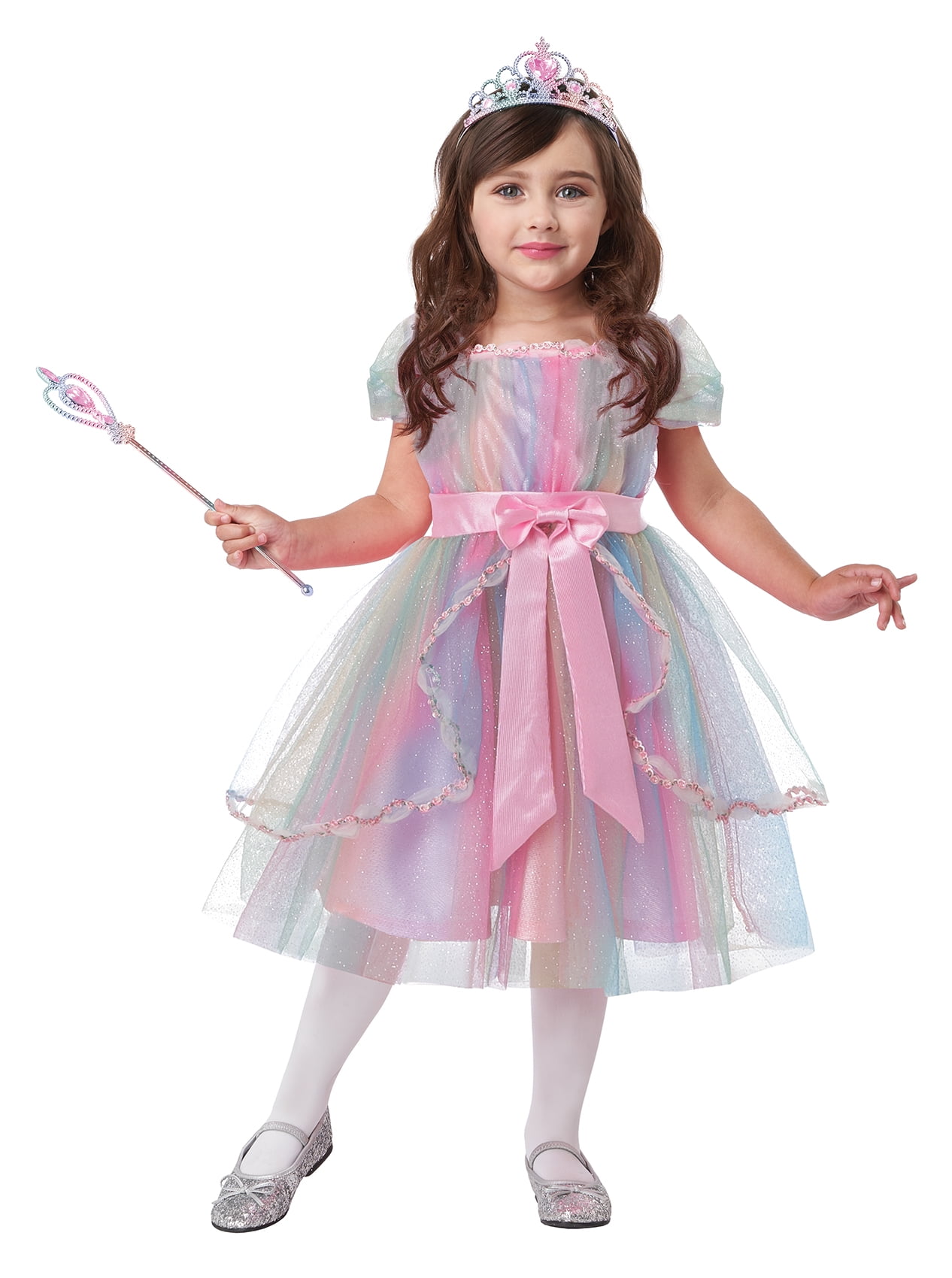 Colorful Rainbow Princess - Child Costume - Walmart.com