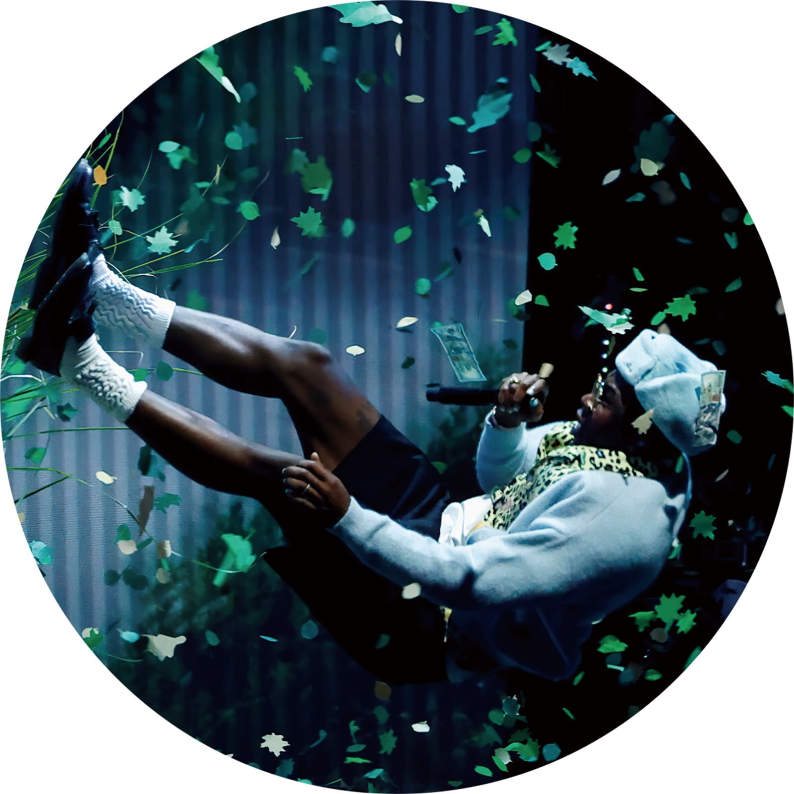 Colorful Rapper Themed Self-Adhesive Stickers, Perfect for Window and ...