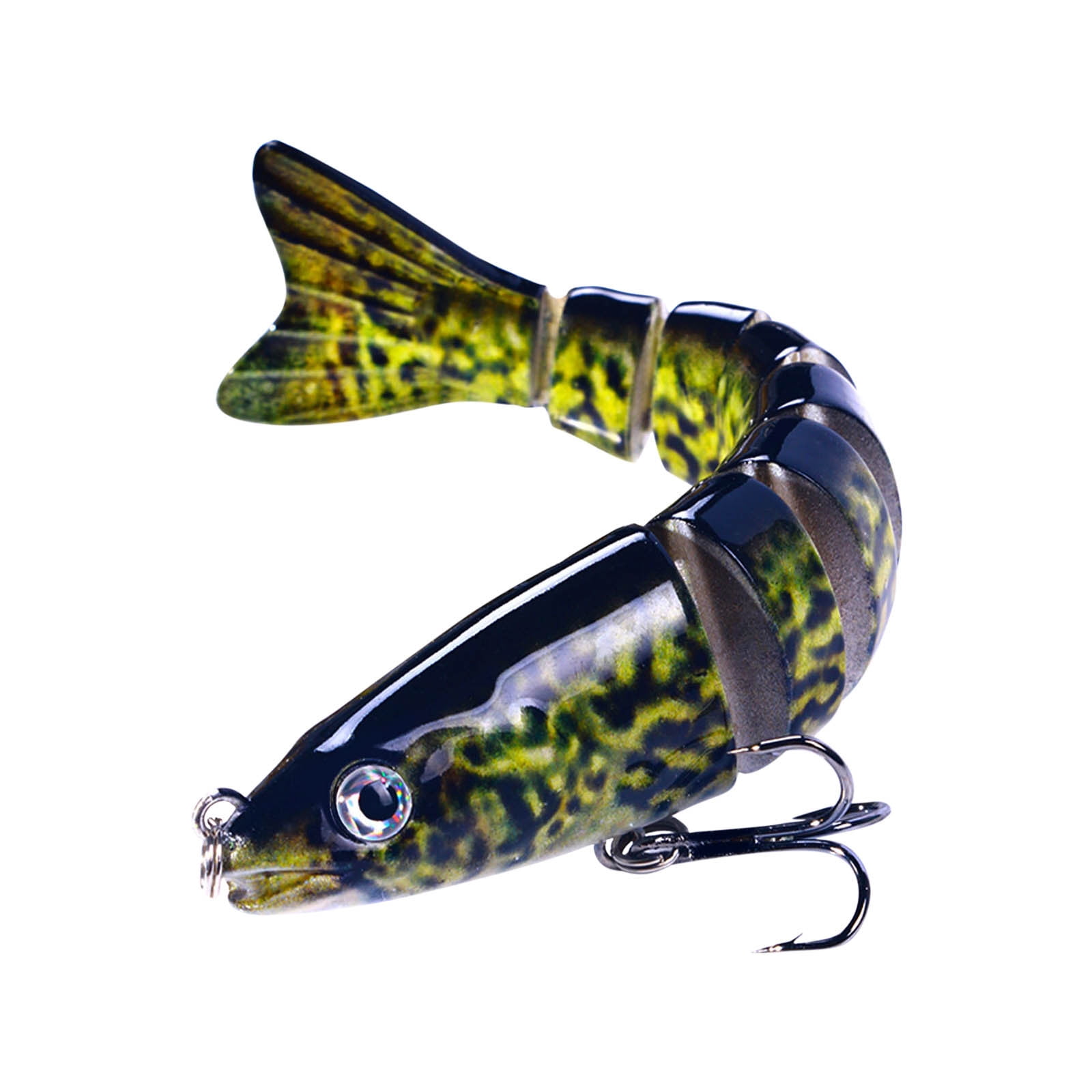 Colorful Realistic Multi-Segment Fish Lure Sinking Bait, Made From ...