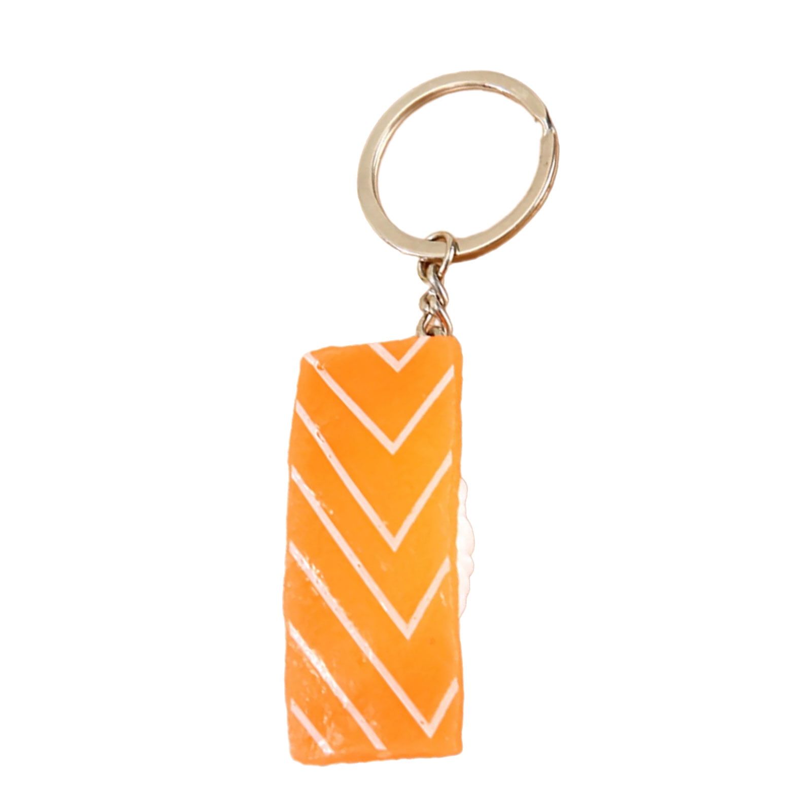 Colorful Realistic Salmon Sushi Keychain Fashionable Accessory for ...