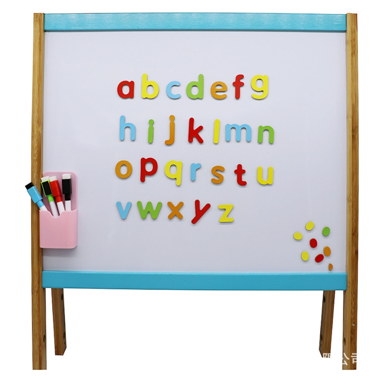 Colorful Resin Alphabet Fridge Magnets Set - 26 Uppercase & Lowercase ...