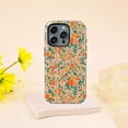 Colorful Retro Bright Vintage Bloom Floral Illustration Phone Case with ...