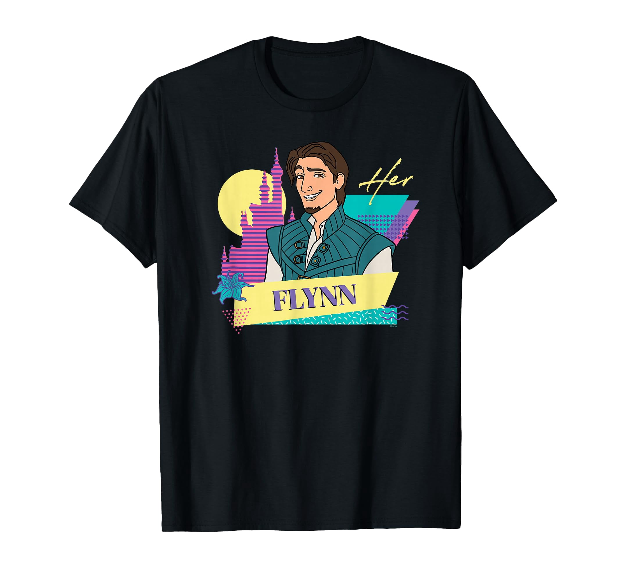 Colorful Retro Couples Matching T-Shirt Featuring Cartoon Adventurer ...
