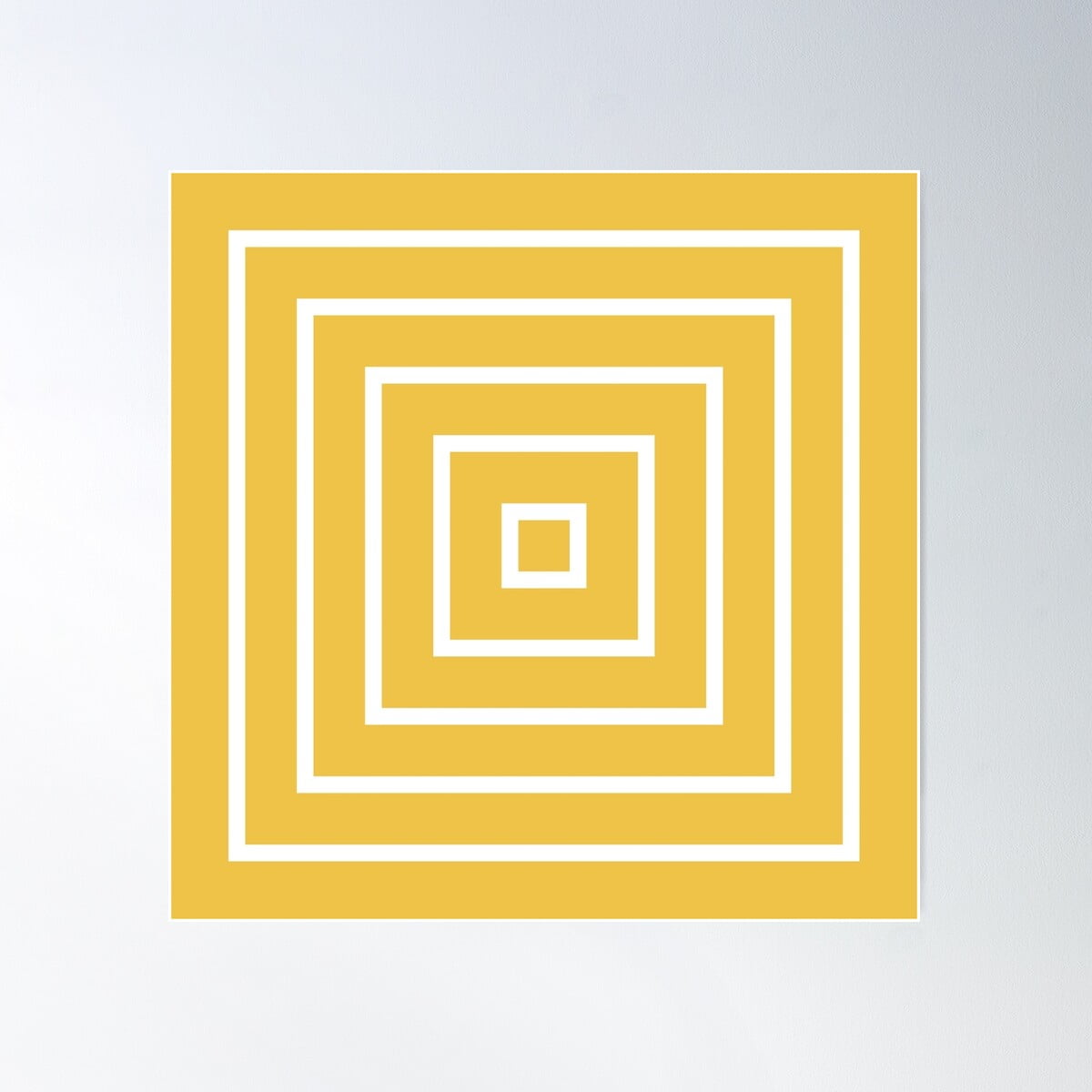 Colorful Retro Geometric Gradated Design 924 Poster Wall Art, Modern ...