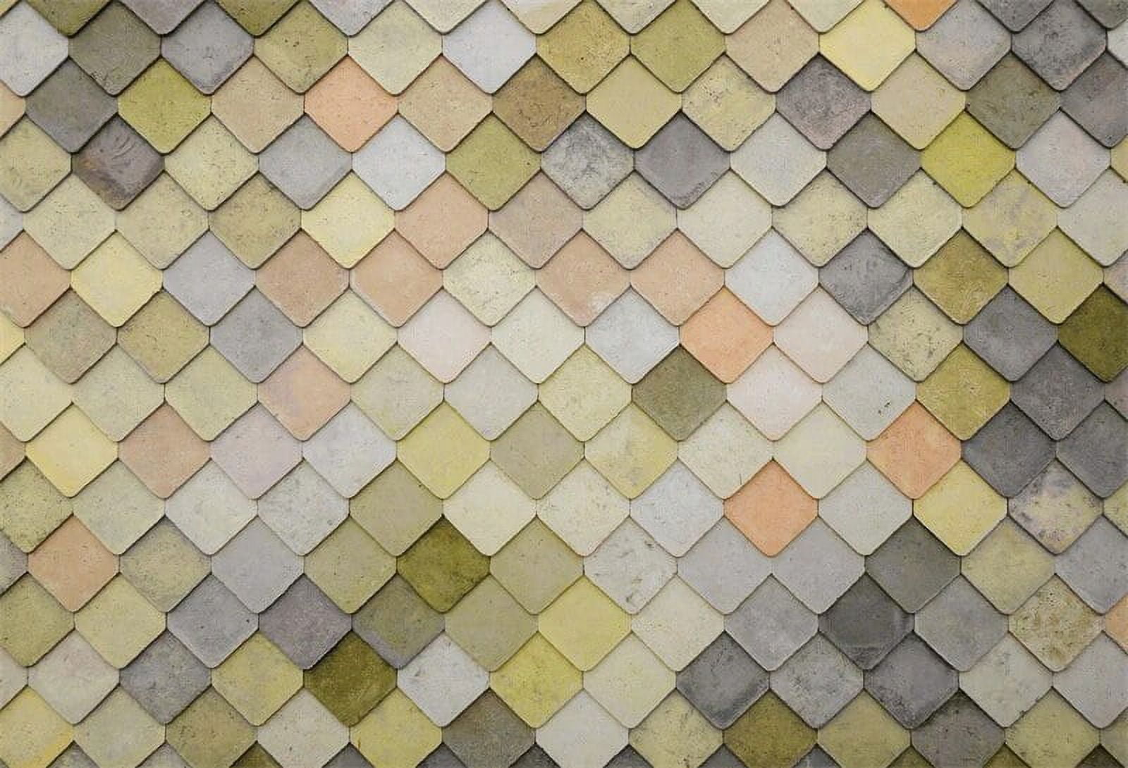 Colorful Rhombus Brick Wall Seamless Pattern Child Poster Portrait ...