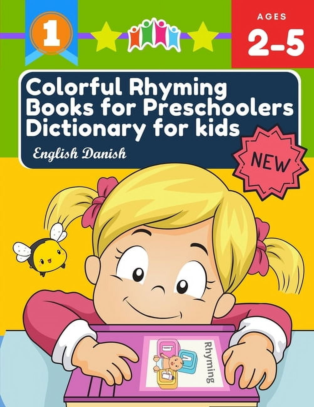 Colorful Rhyming Books for Preschoolers Dictionary for kids English ...