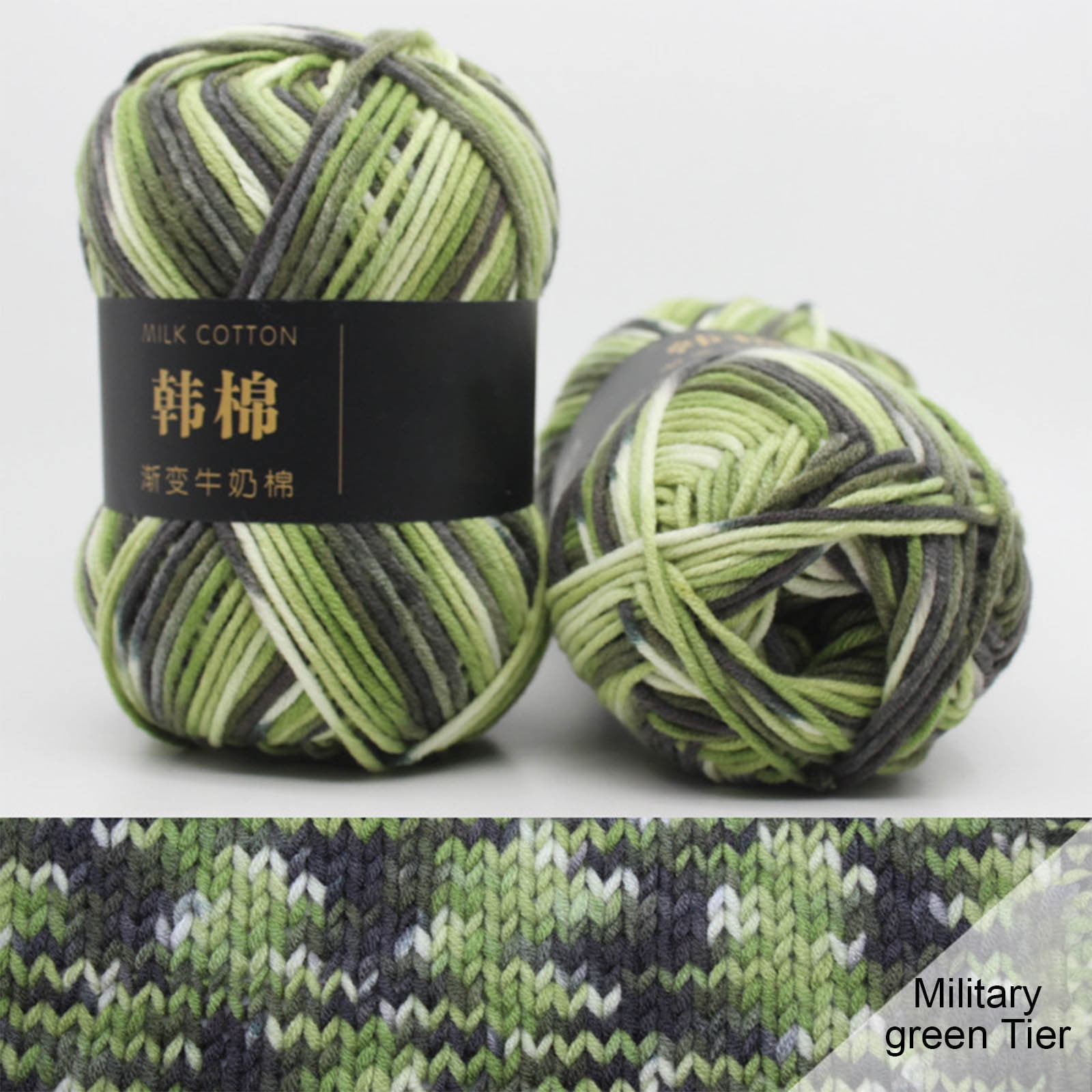 Colorful Rolls Yarn for Crocheting Bulk ,Rainbow Milk Cotton Yarn for ...