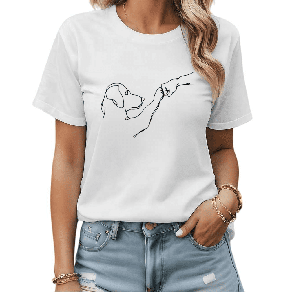 Colorful Rooster Chicken Graphic Tees Womans T-shirt Black/White S-5XL ...