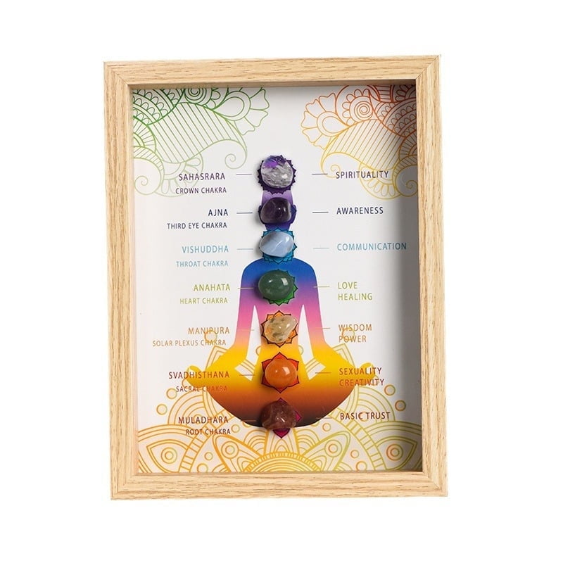 Colorful Rough Stone Lamp Photo Frame (Lighted Model) - A Warm Gift to ...