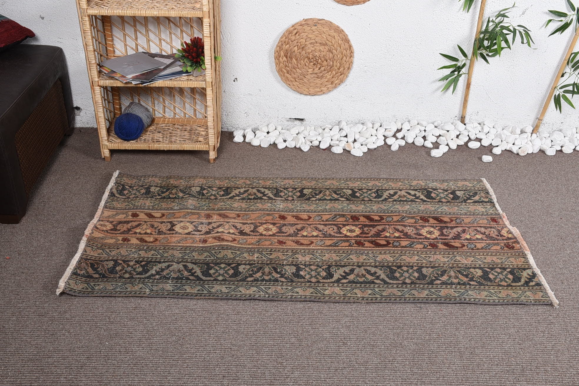 Colorful Rug, Turkish Rug, Home Decor Rugs, Old Rug, 3.9x6.4 ft Area ...